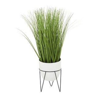 Faux Foliage Wheatgrass Artificial Plant with Realistic Leaves and ...