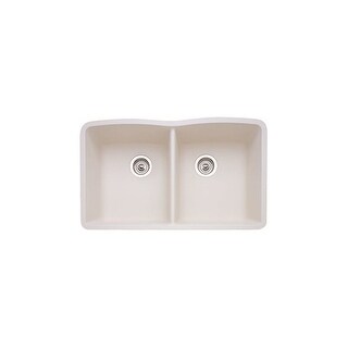 Blanco 440186 Diamond 32" Silgranit Granite Composite Undermount Equal ...