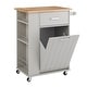 Simple Living Lima Rolling Kitchen Cart - Bed Bath & Beyond - 27168363