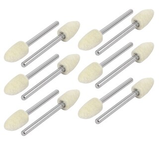 8x12mm Cone Head Abrasive Mounted Points Polishing Buffing Tool 12pcs ...