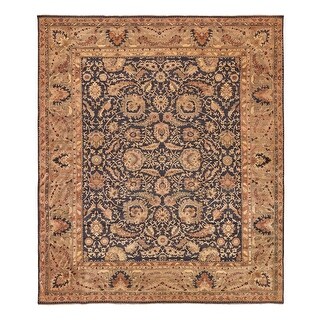 EXQUISITE RUGS ONE-OF-A-KIND Rare and Unusual Agra Hand Knotted Brown ...