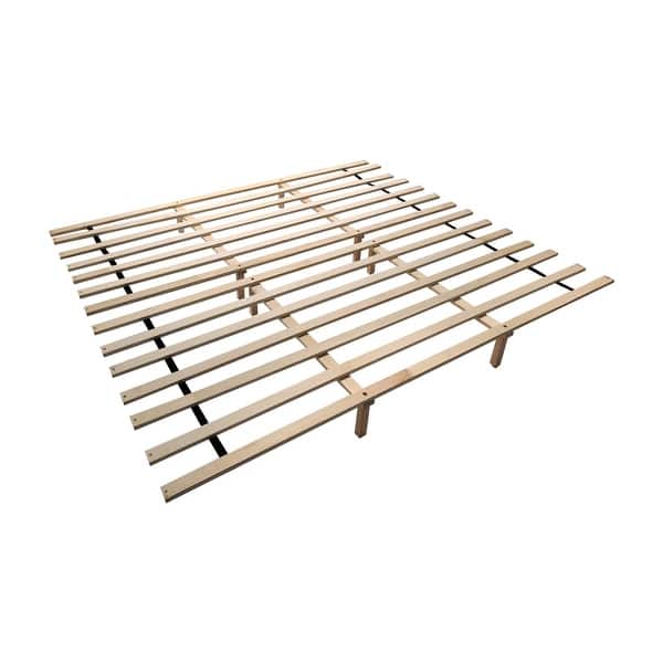 Warden King and Queen Size Wood Slat Support, Wooden Bunkie Board ...