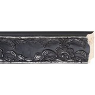 Picture Frame Moulding Wood 100Ft Bundle Traditional Pewter Finish ...