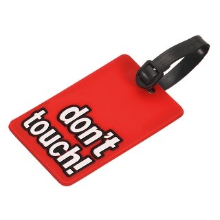 PVC Tag Identifier Label, Don't Touch Pattern Red - Bed Bath & Beyond ...