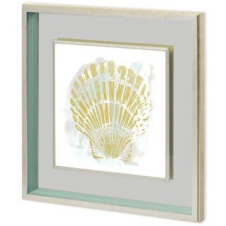 Seaside Blockprints I Framed Art Print - Bed Bath & Beyond - 39199477