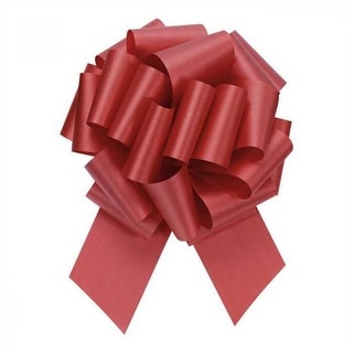 50Pcs- 8"D Pullbow Red Ribbon - Bed Bath & Beyond - 42487704