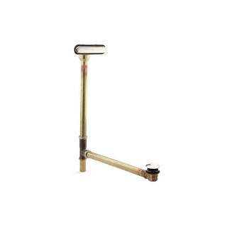 Kohler Clearflo™ Slotted Overflow Brass Bath Drain Vibrant Polished ...