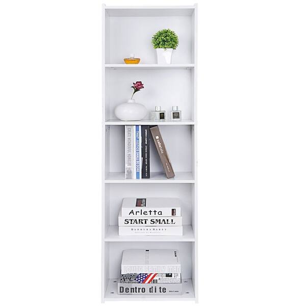 Reversible White Open Shelf Bookcase Storage - Bed Bath & Beyond - 39588847