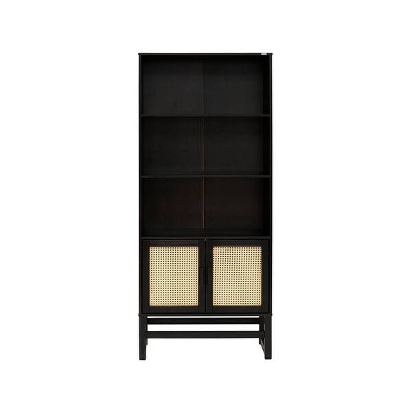 Ren Home Talo 3 Shelf Bookcase with Closed Storage - Bed Bath & Beyond ...