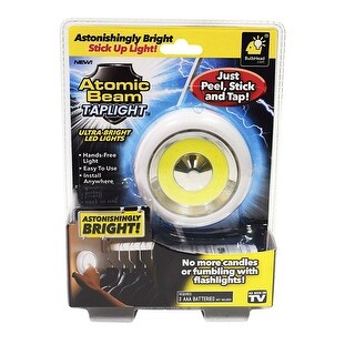 Atomic Beam TapLight 12327-12 Peel & Stick LED Light, As Seen On TV ...