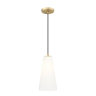 Farrell 1 Light Pendant in Modern Gold - Bed Bath & Beyond - 40949037