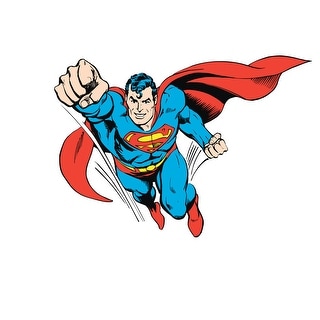 Classic Superman Giant Wall Decals With Alphabet by RoomMates - Bed ...