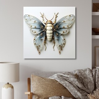 Designart "Captivating Moths Insect IV" Insects & Bugs Wall Art ...