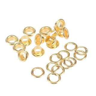 Grommets Eyelets with Washers Kit, Copper Grommet Chrome Plated for ...