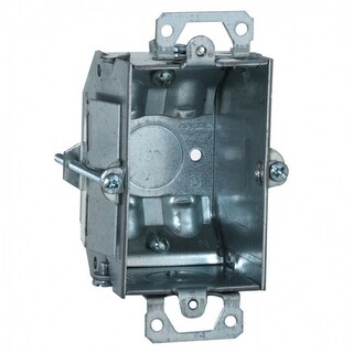 RACO 487 Tigergrip Old Work Switch Box, Nonmetallic Sheathed Clamp, 3 ...