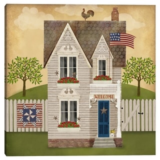 Americana Victorian by Beth Albert Canvas Art Print - Bed Bath & Beyond ...