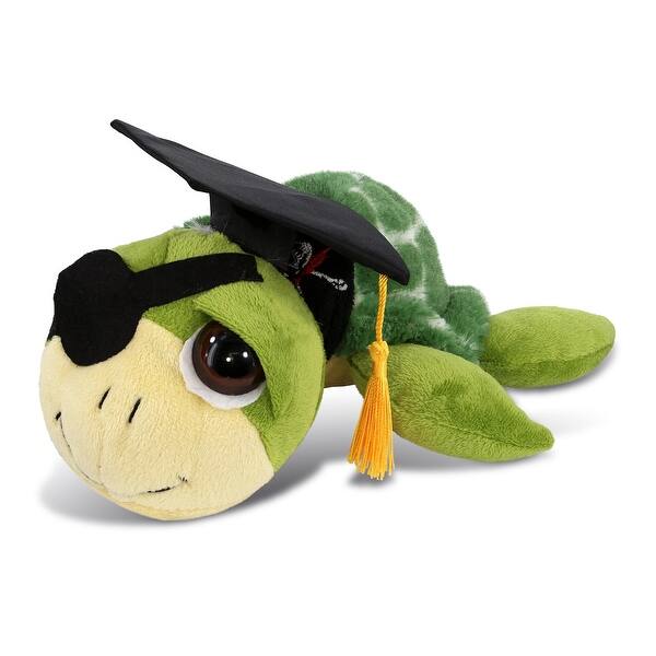 DolliBu Green Pirate Sea Turtle Graduation Plush with Cap with Tassel ...