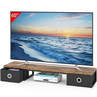 45" Large TV Riser with Fabric Drawers - Bed Bath & Beyond - 42809032