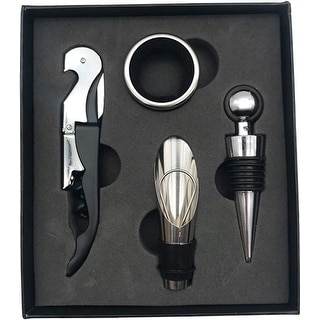 Seahorse Wine Corkscrew Set with Foil Cutter and Opener - Bed Bath ...