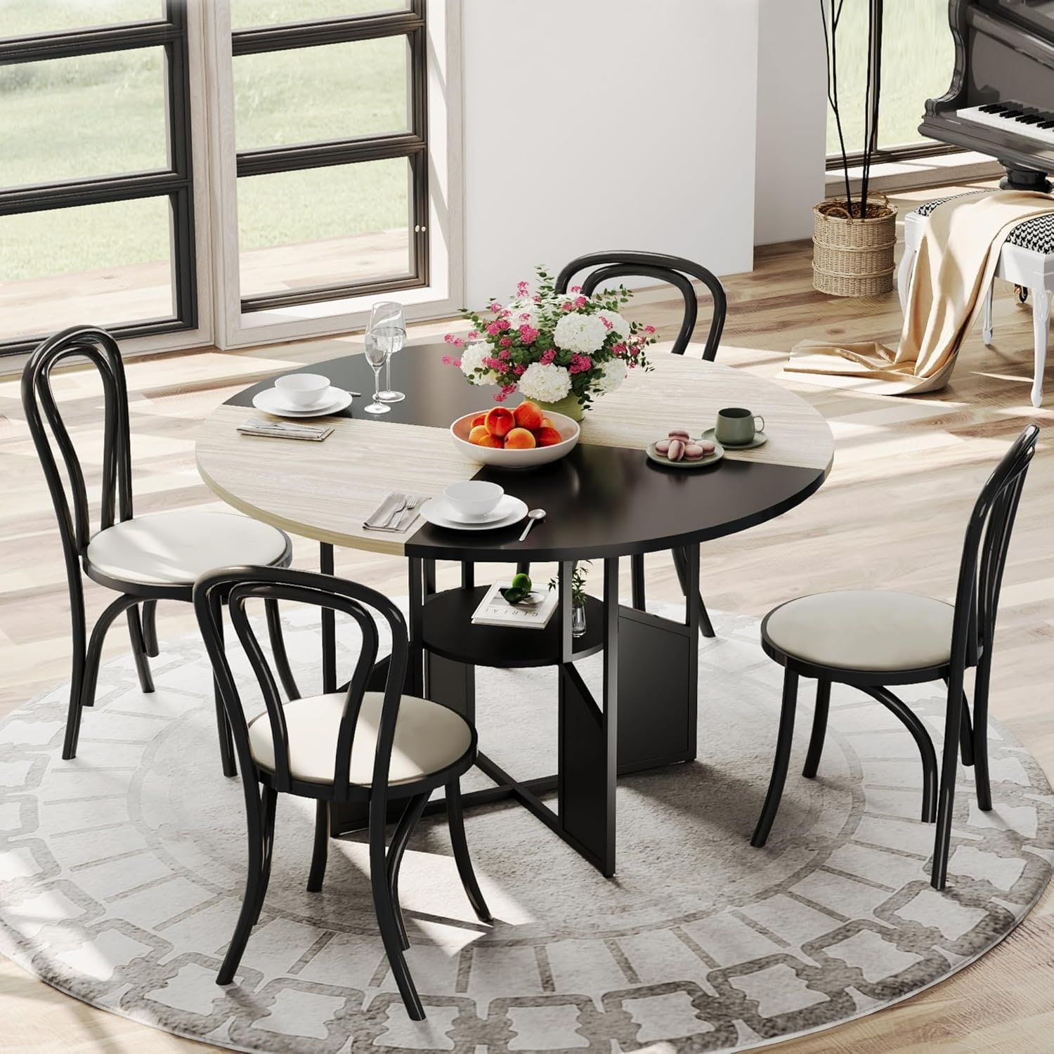 retro dining table small