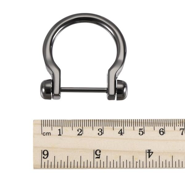 U Shaped Horseshoe D-Ring, Zinc Alloy Buckles - 31mm - Bed Bath ...