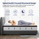 Kescas 12 Inch Memory Foam and Inner Spring Hybrid Mattress - Bed Bath ...