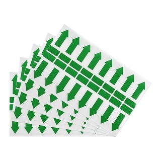 Arrow Stickers 63Pcs PVC Arrow Floor Decal 2x0.8 Inch Self Adhesive ...