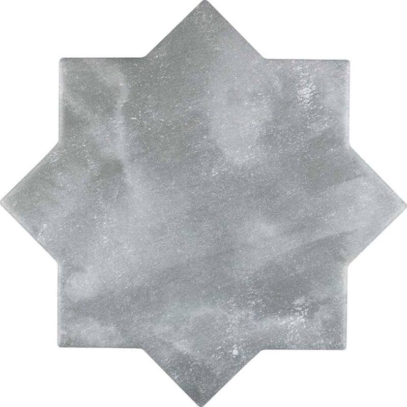 Apollo tile 5" x 5" Siena Matte Light Grey Ceramic Tile (5.37 sq ft ...