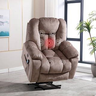 Ebello Power Assist Lift Recliner chair With Massage - Bed Bath ...
