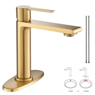 Casta Diva Single Handle Bathroom Faucets for 1-Hole or 3-Hole Sink ...