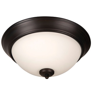 Craftmade Pro Builder Flush 3 Light Flush Mount Ceiling Fixture - 15 ...