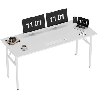 Computer Desk Office Desk 62 inches Folding Table with BIFMA ...