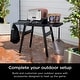 Ninja XSKUSSDTBL Woodfire Attachable Side Table, Compatible with Ninja ...