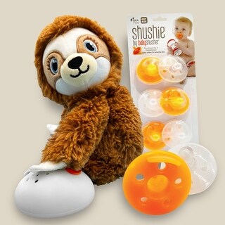 Shusher Sloth & Shushie 6-Pack Bundle - White - N/A - Bed Bath & Beyond ...