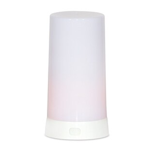 2 White LED Flame Candle Flickering Light with Six Hours Timer - 5 ...