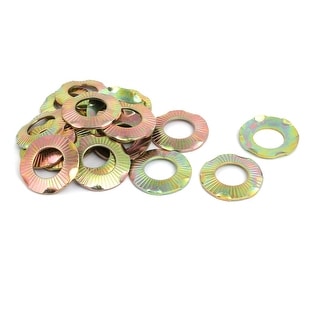 M16 Inner Dia 2.8mm Thickness Carbon Steel Claw Locking Washer Bronze ...