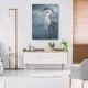 Coastal Portrait in Blue By Studio Arts Canvas Art Print - Bed Bath ...