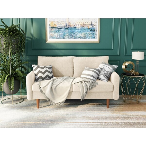 Square arm loveseat store
