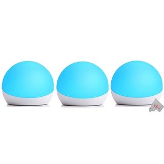 3x Echo Glow - Multicolor Smart Lamp For Kids, a Certified for Humans ...