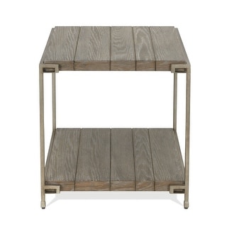 2-layer Storage Accent Side Tables with Open Storage Shelf - Bed Bath ...