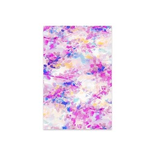 Canopy Magenta Print On Acrylic Glass by Jacqueline Maldonado - Bed ...
