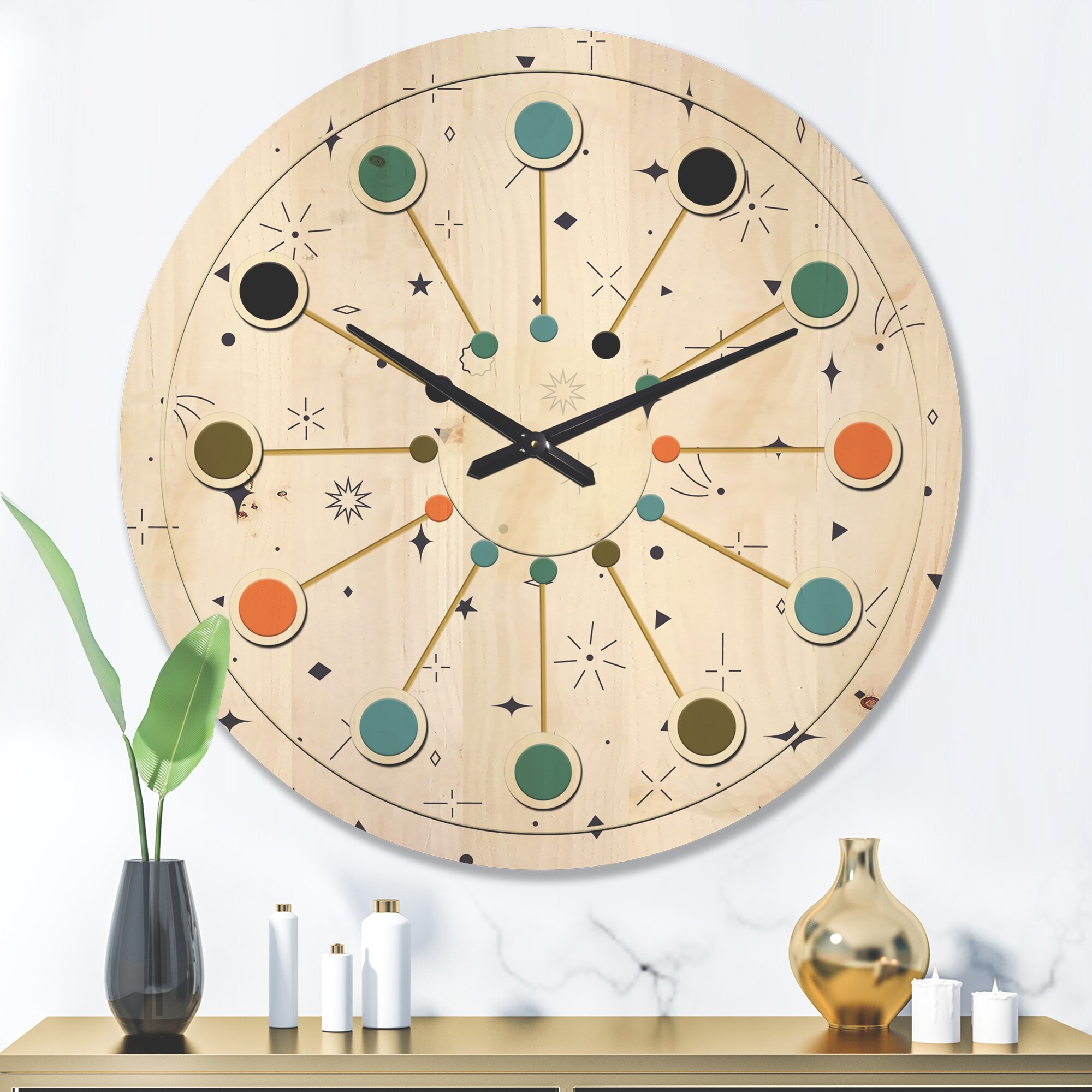 Mid-Century Modern Wall Clocks - Bed Bath & Beyond