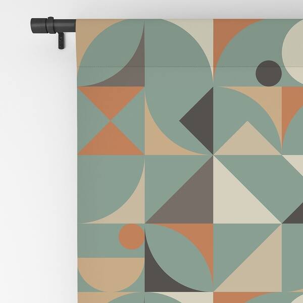 Blackout Mid Century 7C Made-to-Order Curtain Panel (One Panel) - On ...