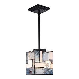 Blown glass pendant light fixture blue pendant lamp - Bed Bath & Beyond ...