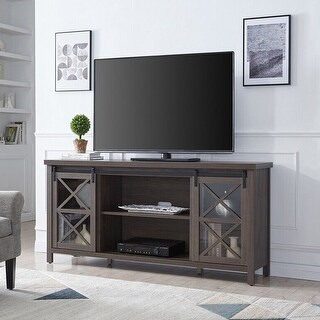 Modern Farmhouse 68" TV Stand in Brown TVs up to 80" - 65 inches in ...