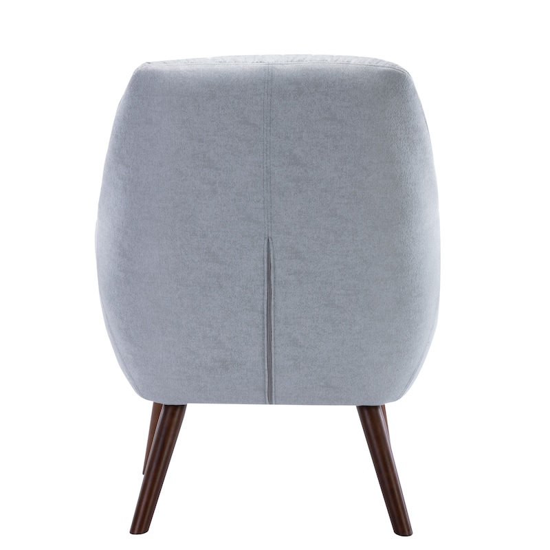Corvus Cumbria Mid-century Linen Arm Chair - Overstock - 34197830