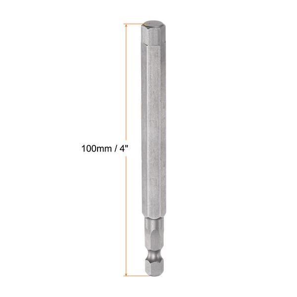 1/16" Hex Screwdriver Bit SAE 1/4" Hex Shank 4" Length Magnetic Power ...