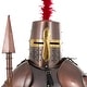 Copper or Silver Stainless Steel Replica Medieval Full Body Suit Armour ...