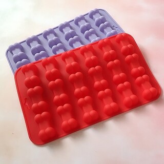 Dog Bone Shape Diy Chocolate Mold Silicone 18 Cavity Pastry Bakery ...