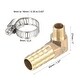 Brass Hose Barb Fittings Elbow Right Angle Pipe Connector with ...